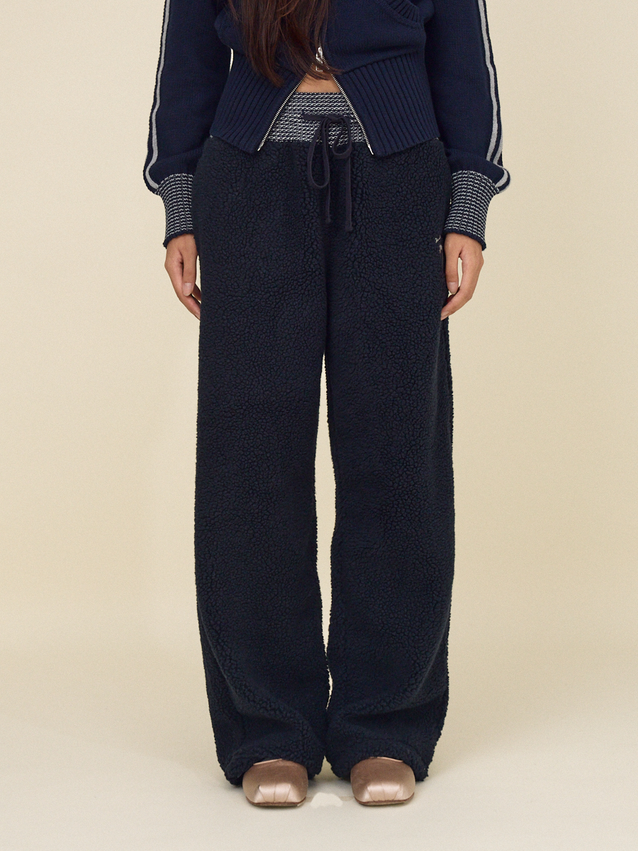 글로니(GLOWNY) BOUCLE PANTS (NAVY) - 사이즈 & 후기 | 무신사