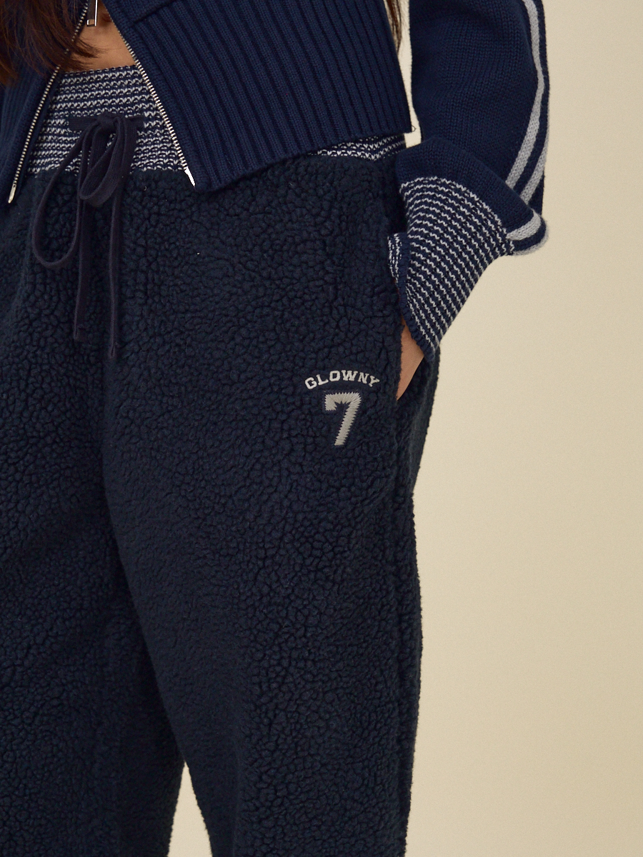 글로니(GLOWNY) BOUCLE PANTS (NAVY) - 사이즈 & 후기 | 무신사